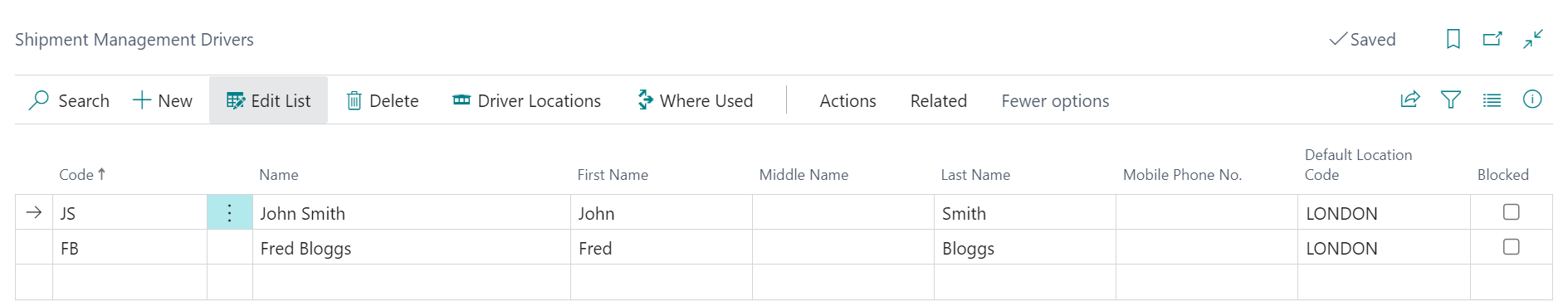Clever Dynamics - Shipment Management Drivers